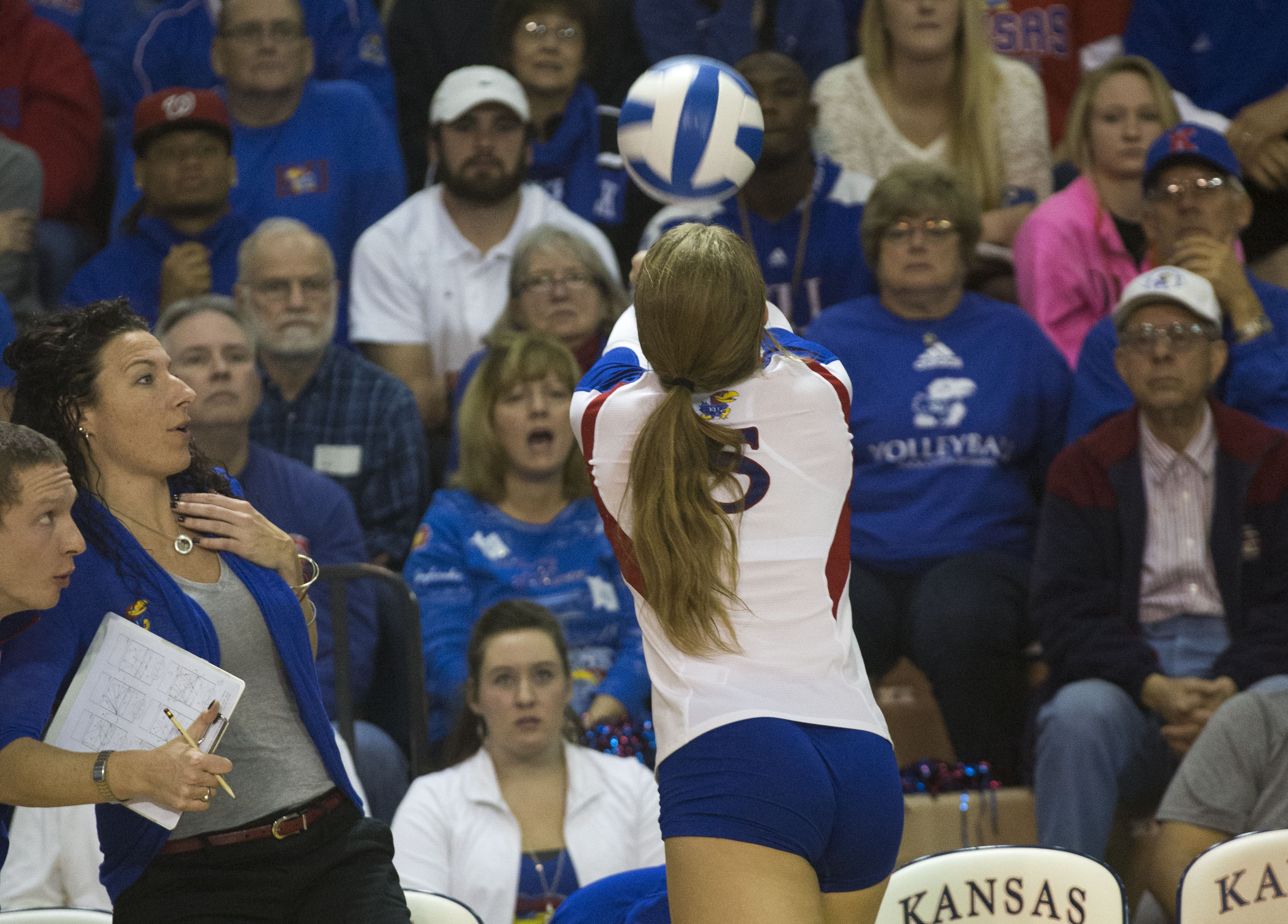 Photo gallery: Kansas Volleyball vs. Kansas State | News, Sports, Jobs ...